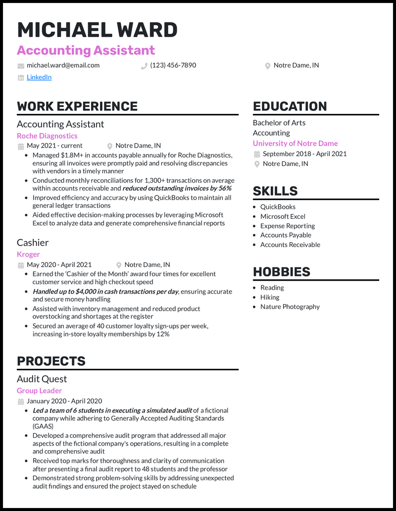 24 Accountant Resume Examples That Worked In 2024