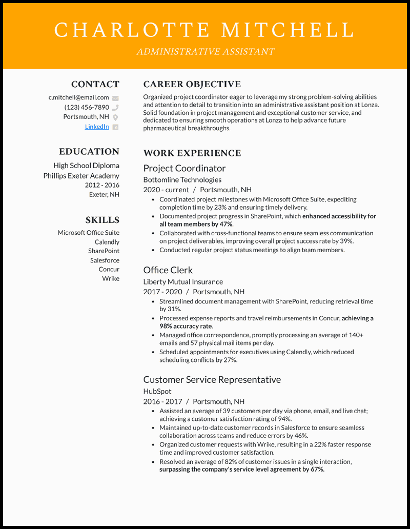 11 Career Change Resume Examples Designed for 2024