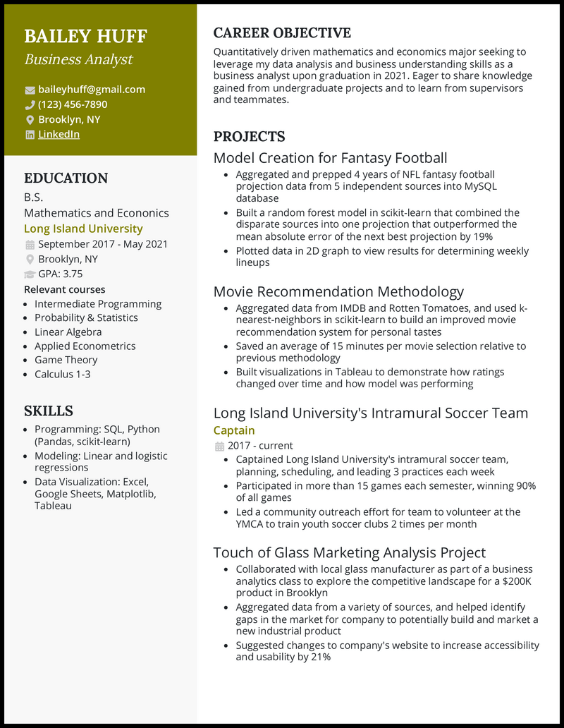 15 University Graduate CV Examples [& Templates]