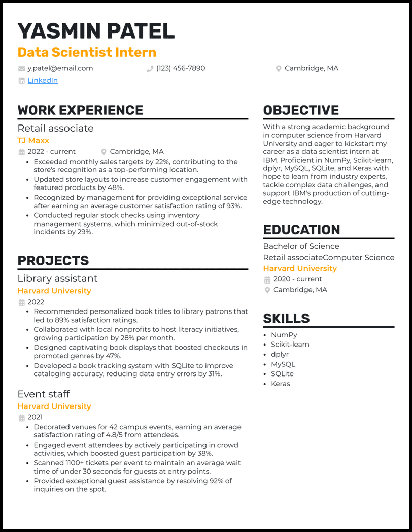 24 Data Scientist Resume Examples for 2026