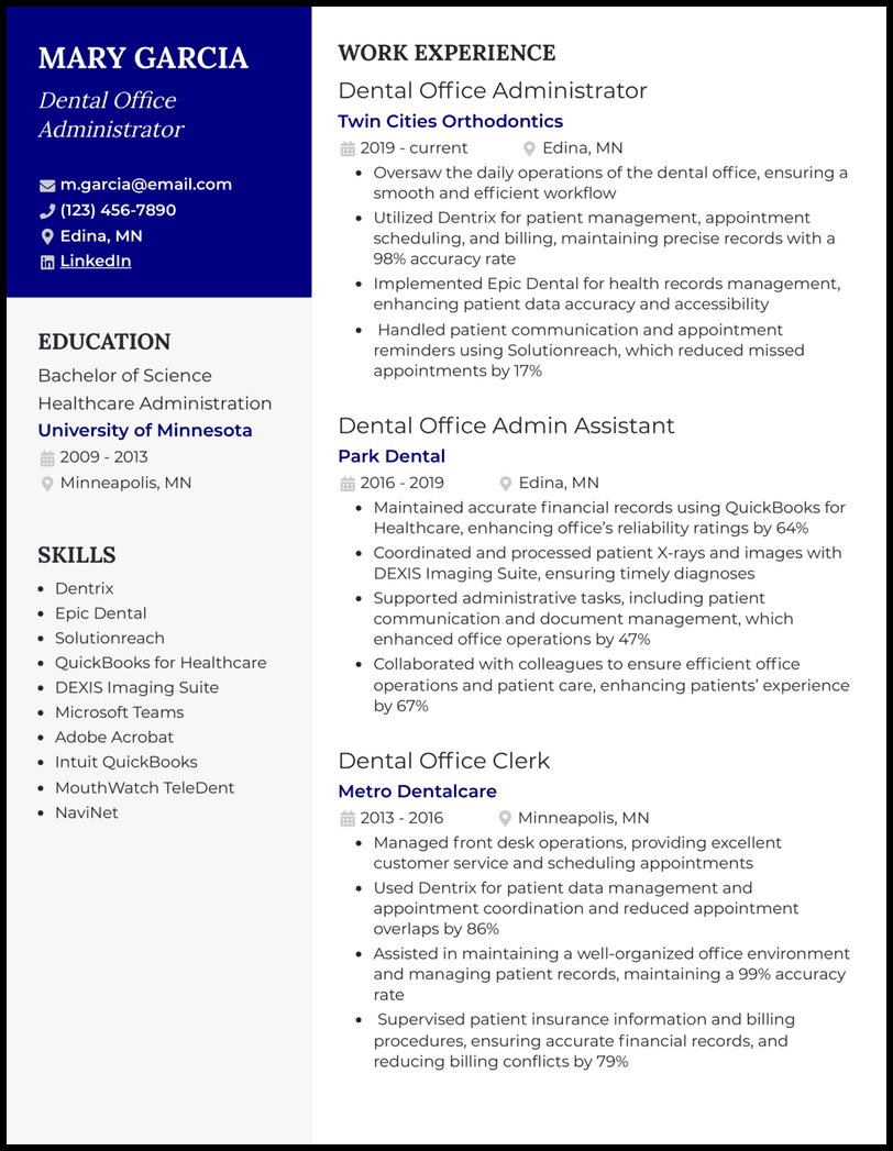 7 Office Administrator Resume Examples Built for 2025