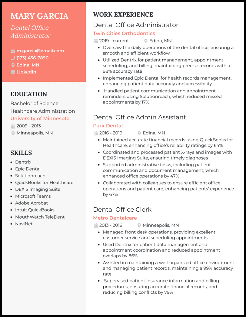 7 Office Administrator Resume Examples Built for 2025