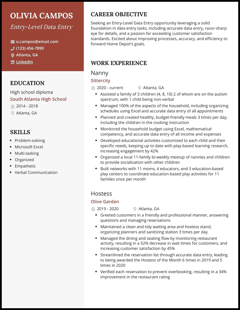 15 Data Entry Resume Examples That Worked in 2024