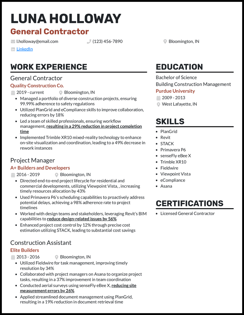7 Contractor Resume Examples That Worked in 2025