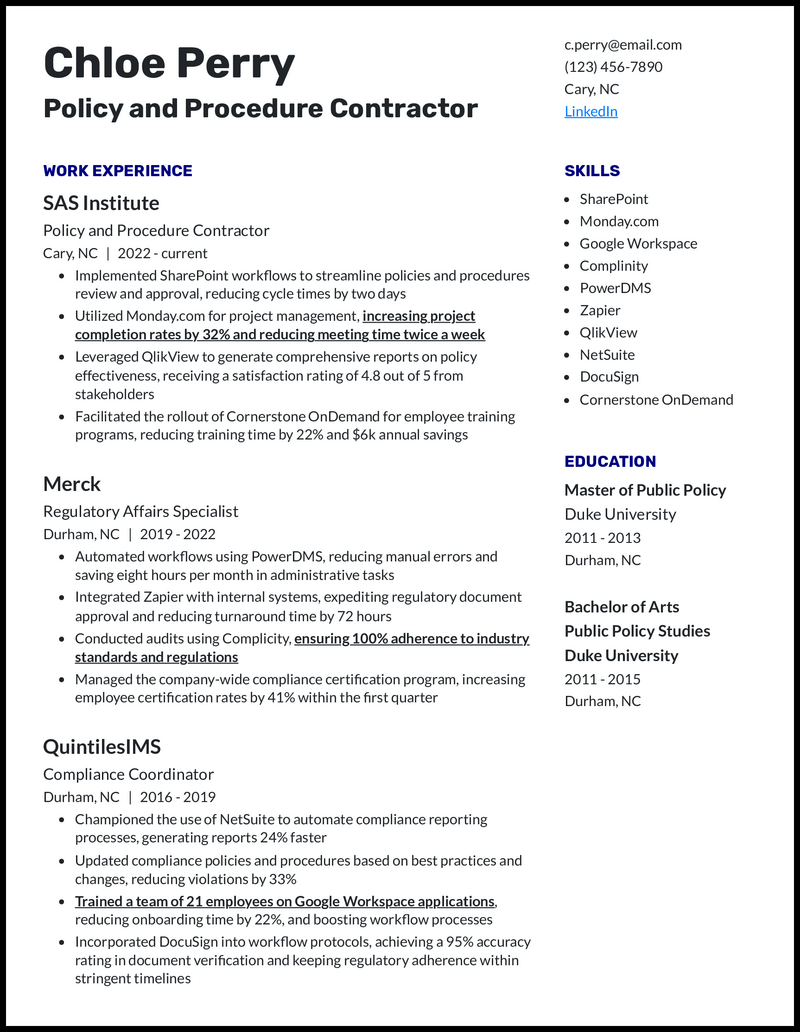 7 Contractor Resume Examples That Worked in 2025