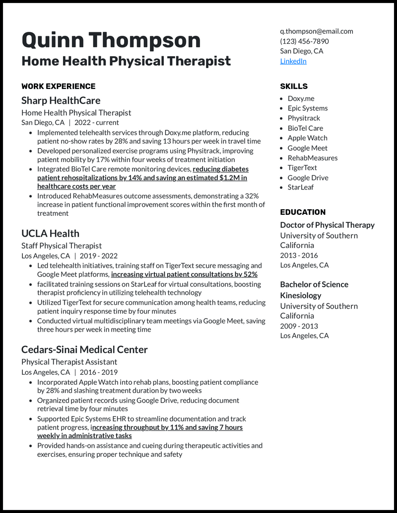 8 Home Health Aide Resume Examples Working in 2026
