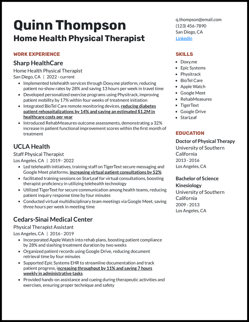 8 Home Health Aide Resume Examples Working in 2026