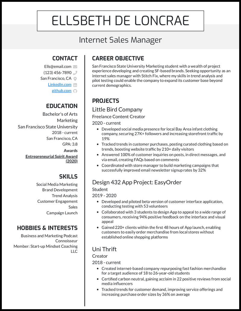 20 Sales Manager Resume Examples That Work for 2024