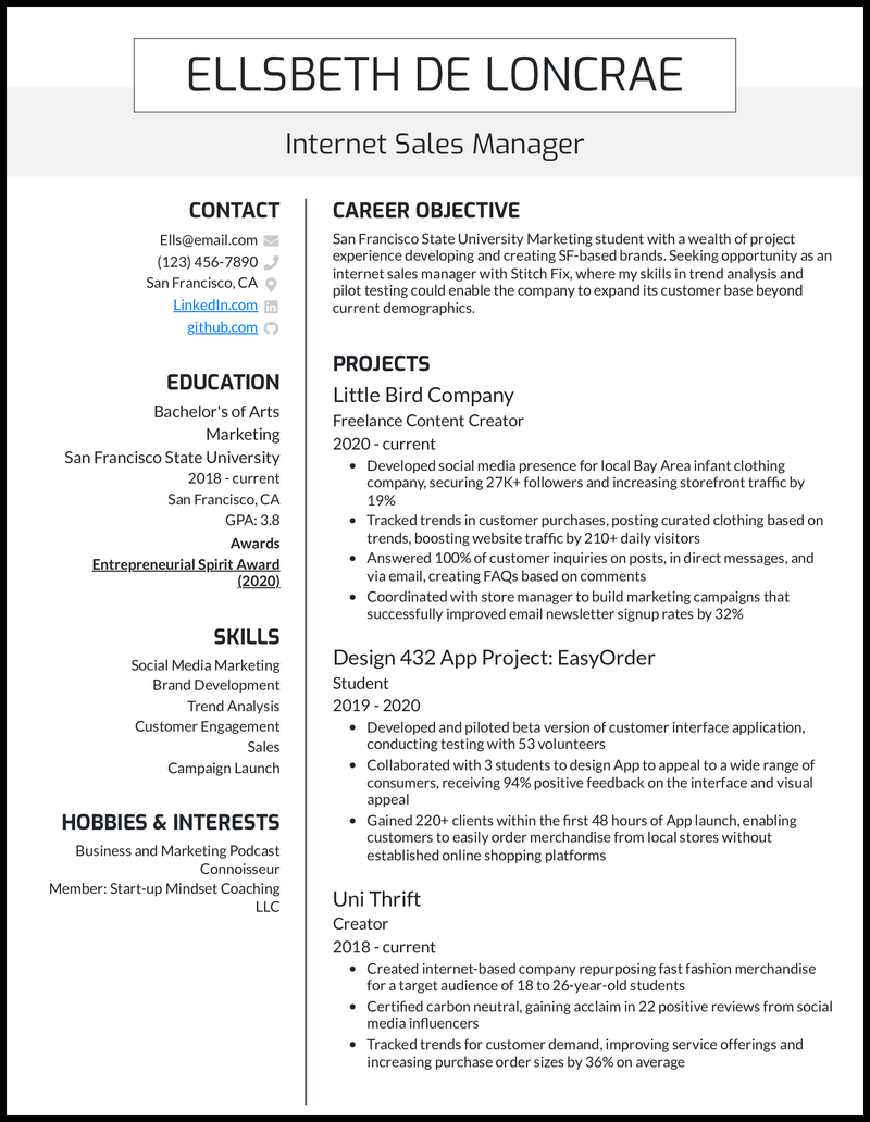 20 Sales Manager Resume Examples That Work for 2024