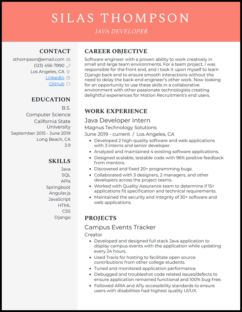 17 Real Java Developer Resume Examples That Worked in 2025