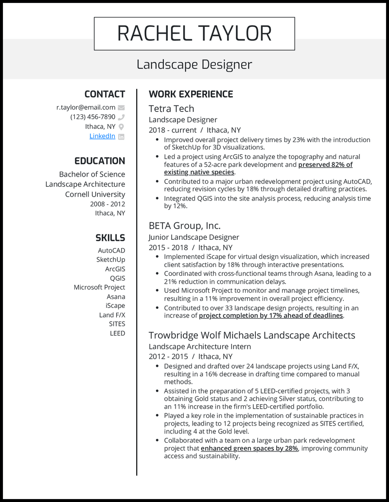 9 Landscape Worker Resume Examples [& Templates]