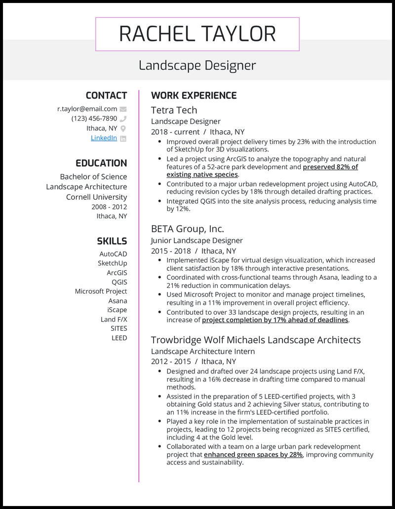 9 Landscape Worker Resume Examples [& Templates]
