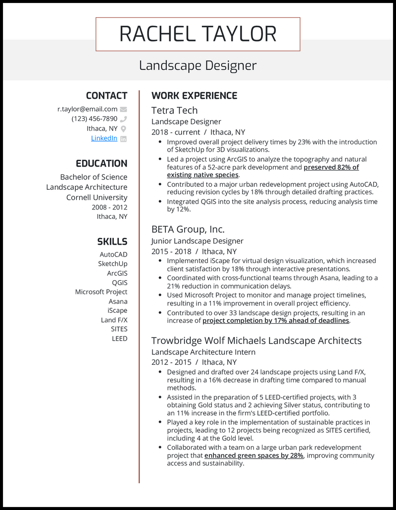 9 Landscape Worker Resume Examples [& Templates]