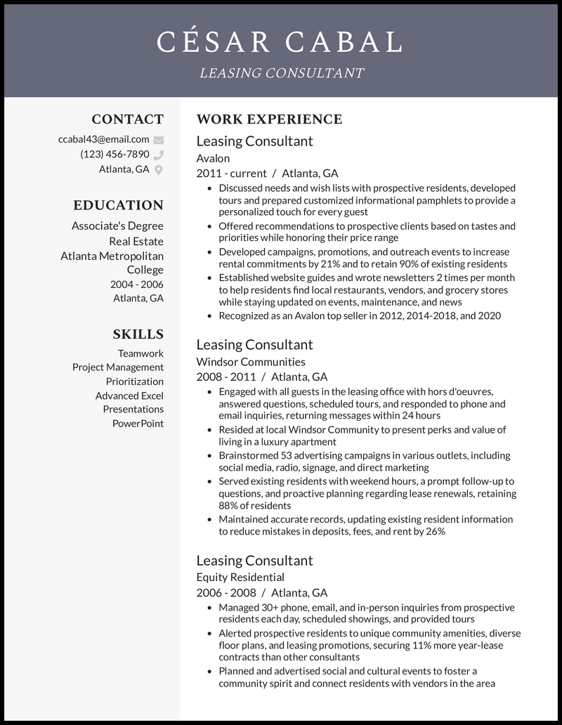 9 Consulting Resume Examples That Worked in 2024