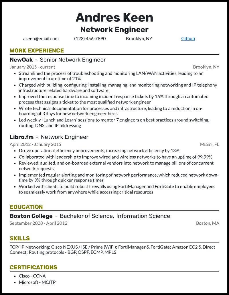 25 Engineering CV Examples for 2026