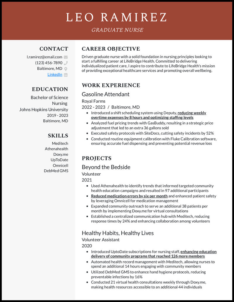 15 College Graduate Resume Examples [& Templates]