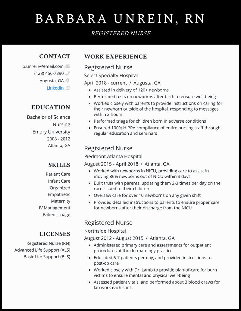 35 Nursing Resume Examples That Worked in 2026