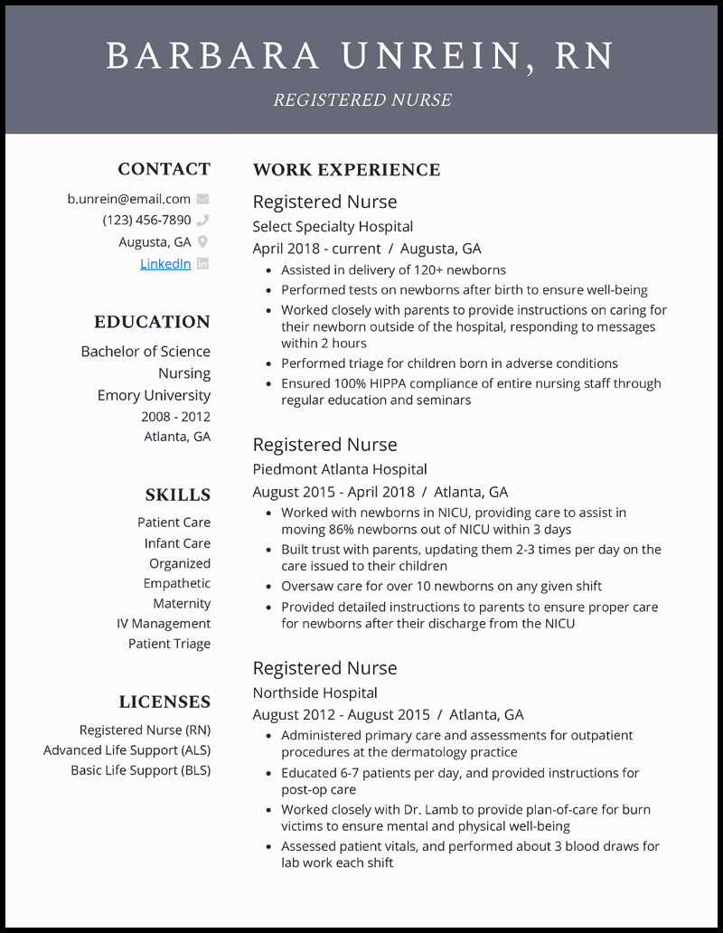 35 Nursing Resume Examples That Worked in 2026