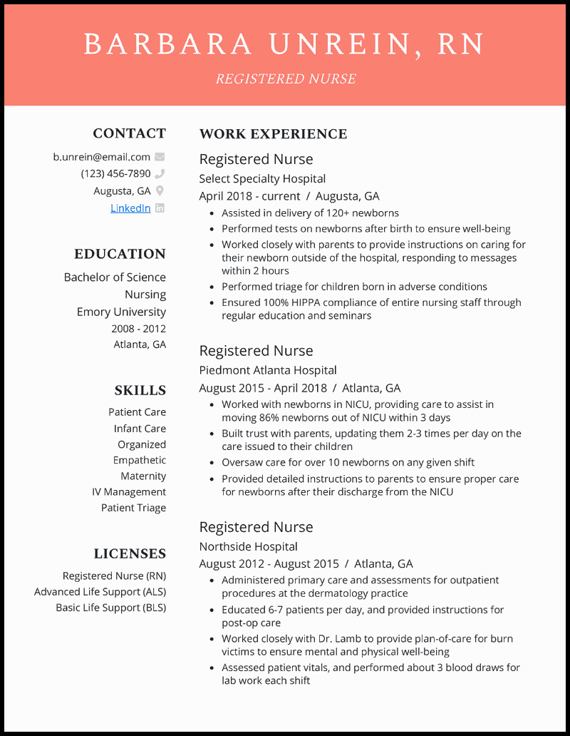 35 Nursing CV Examples That Worked in 2026