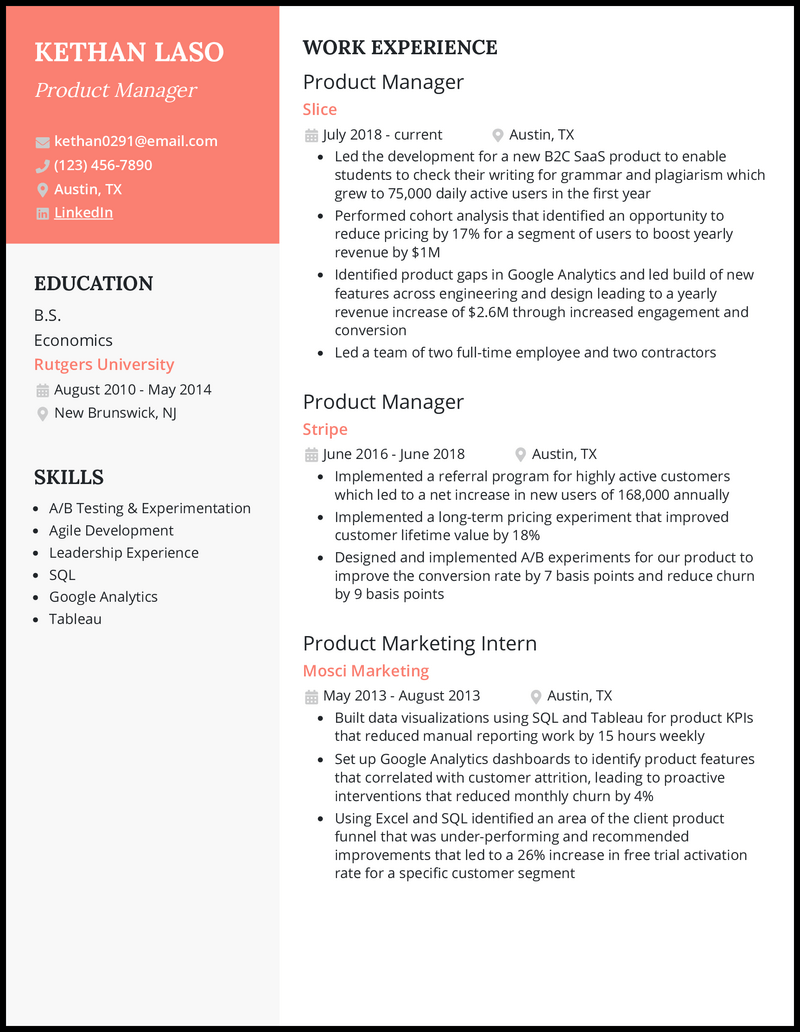 12 Manager Resume Examples That Worked in 2025