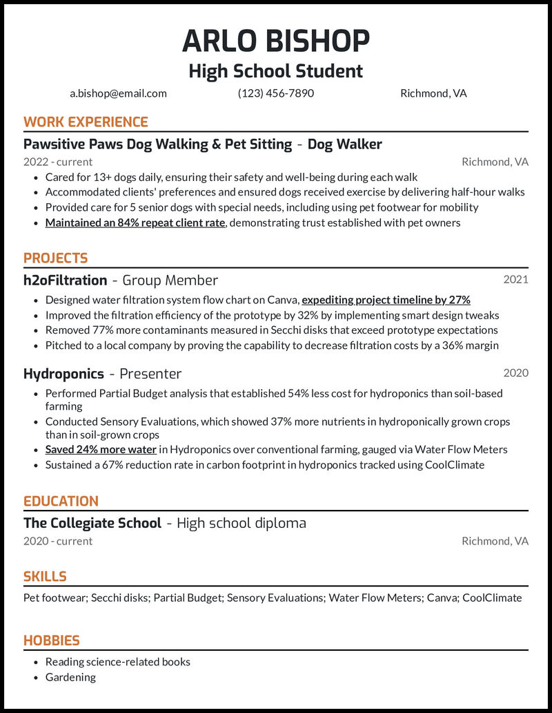 184 Free Resume Templates Made for 2024 [Word, Doc, PDF]