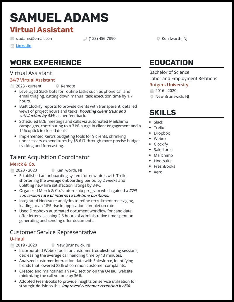 5 Returning to Workforce Resume Examples and Templates for 2025