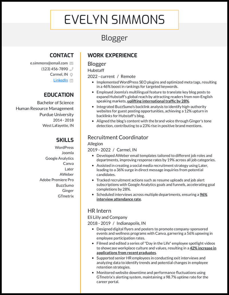 5 Returning to Workforce Resume Examples for 2026