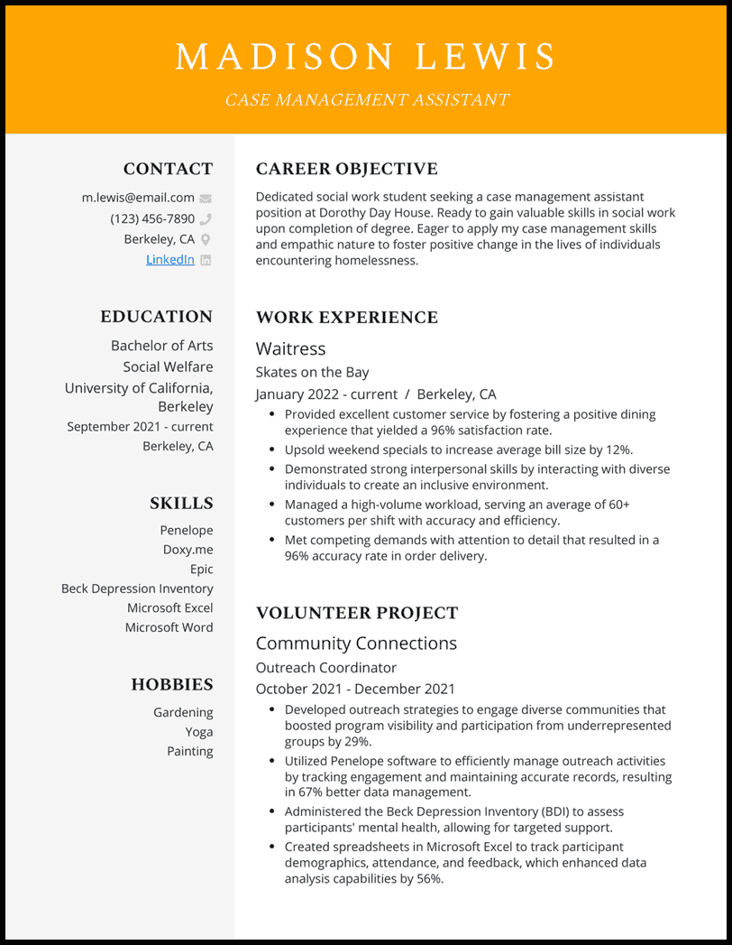 11 Social Worker Resume Examples That Worked in 2024